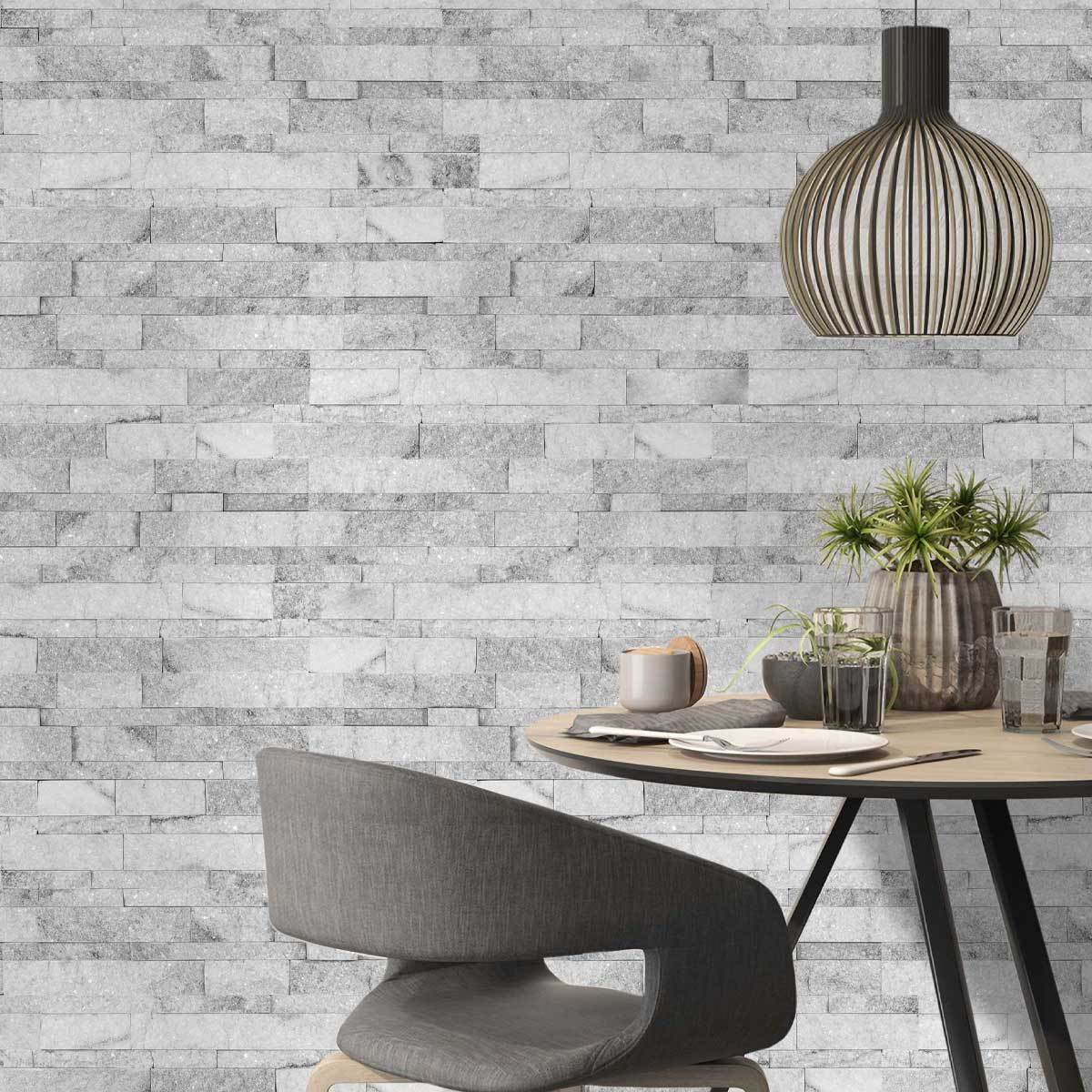 Arctic Grey Marble Ledger Panel - Distinguished Stone Cladding